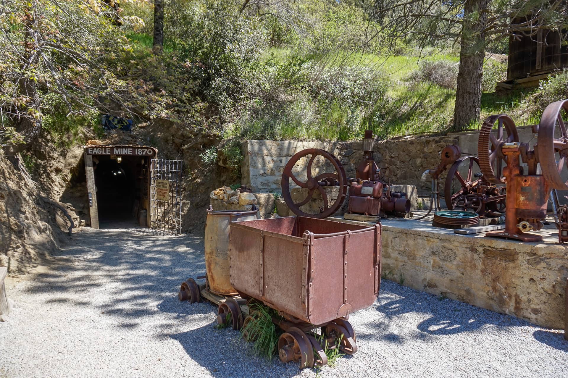 In the underground tunnels of Julian's Eagle Mine, all that glitters is ...