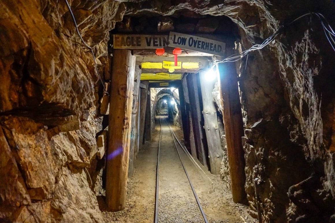 In the underground tunnels of Julian's Eagle Mine, all that glitters is ...