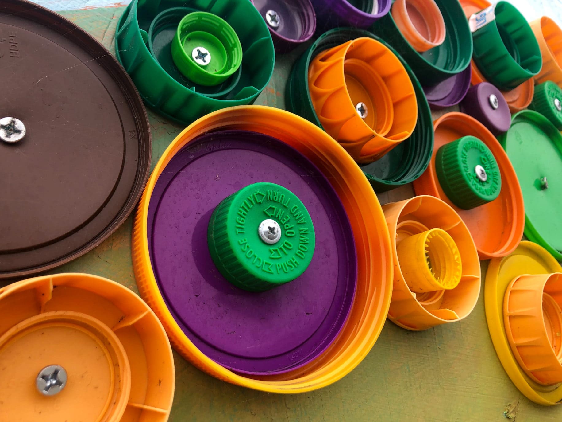 Ingrid Goelz takes recycling to the next level in her latest mural—made ...