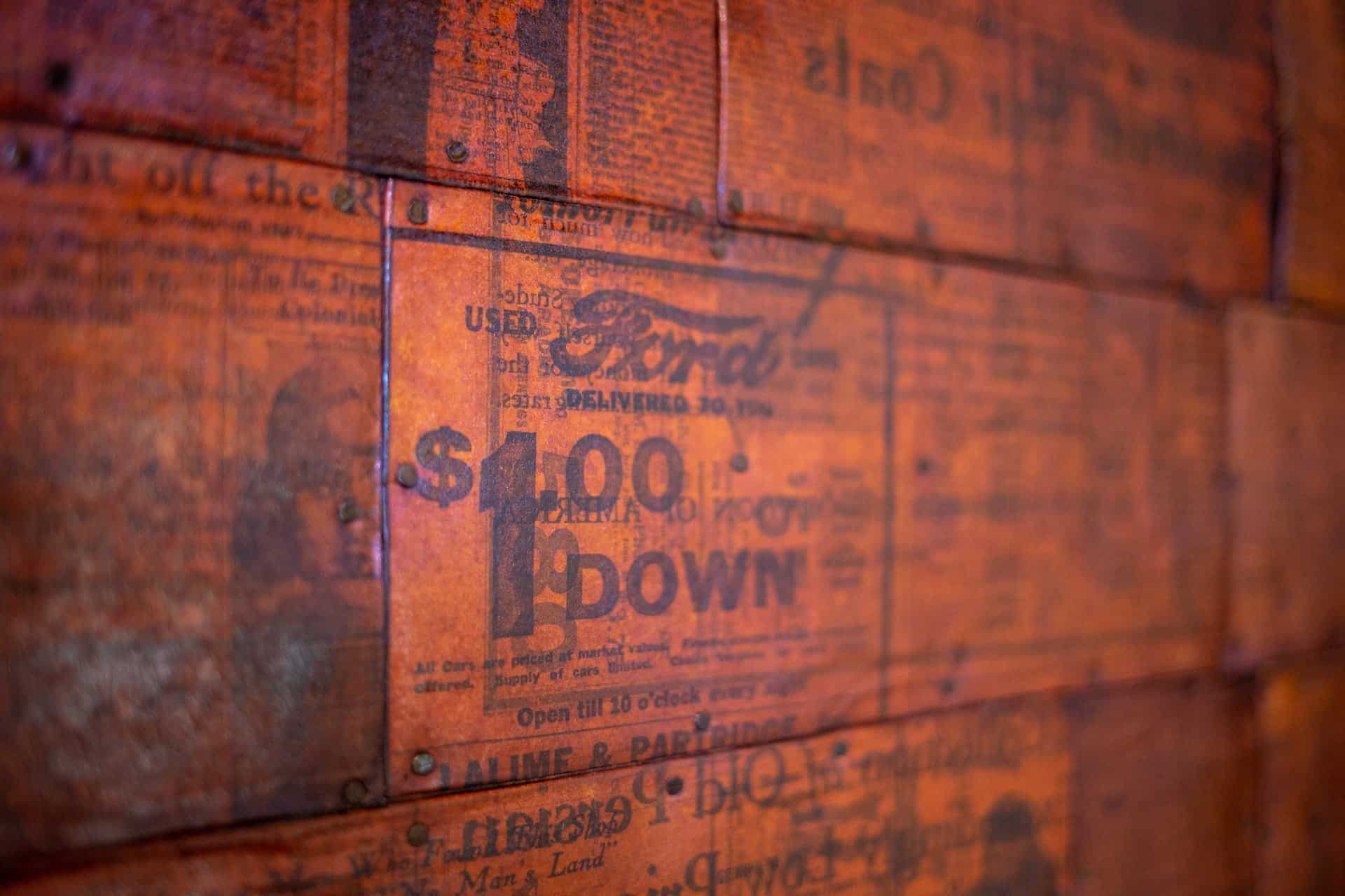 The Paper House—made of 100,000 newspapers—has a working fireplace ...