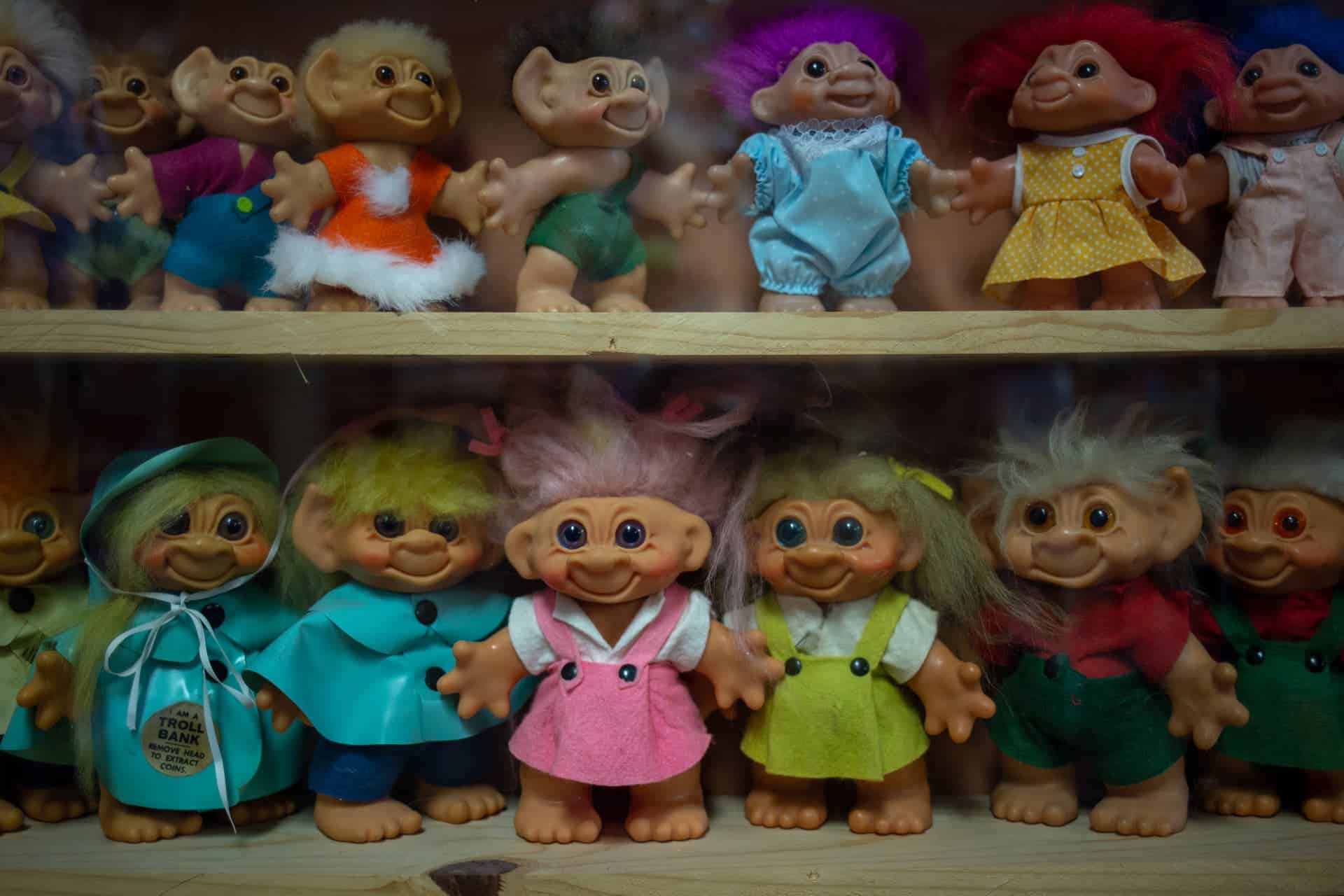 Fall down the Troll Hole: One woman’s record-setting collection of ...