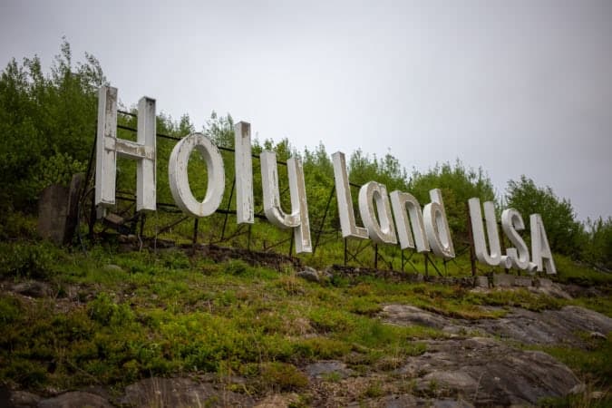 Jesus' junkyard: Holy Land U.S.A., abandoned for 35 years, is finally ...