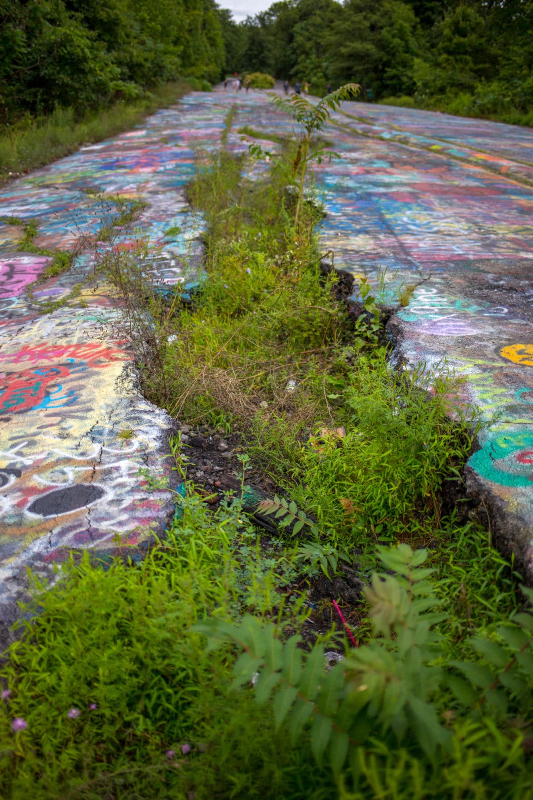 Centralia, Pennsylvania, home of the Graffiti Highway, sits on a mine ...