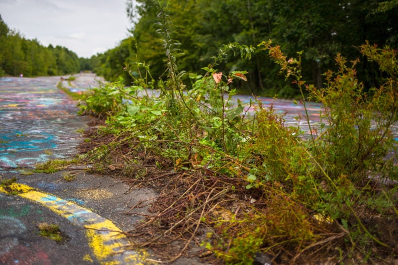 Centralia, Pennsylvania, home of the Graffiti Highway, sits on a mine ...