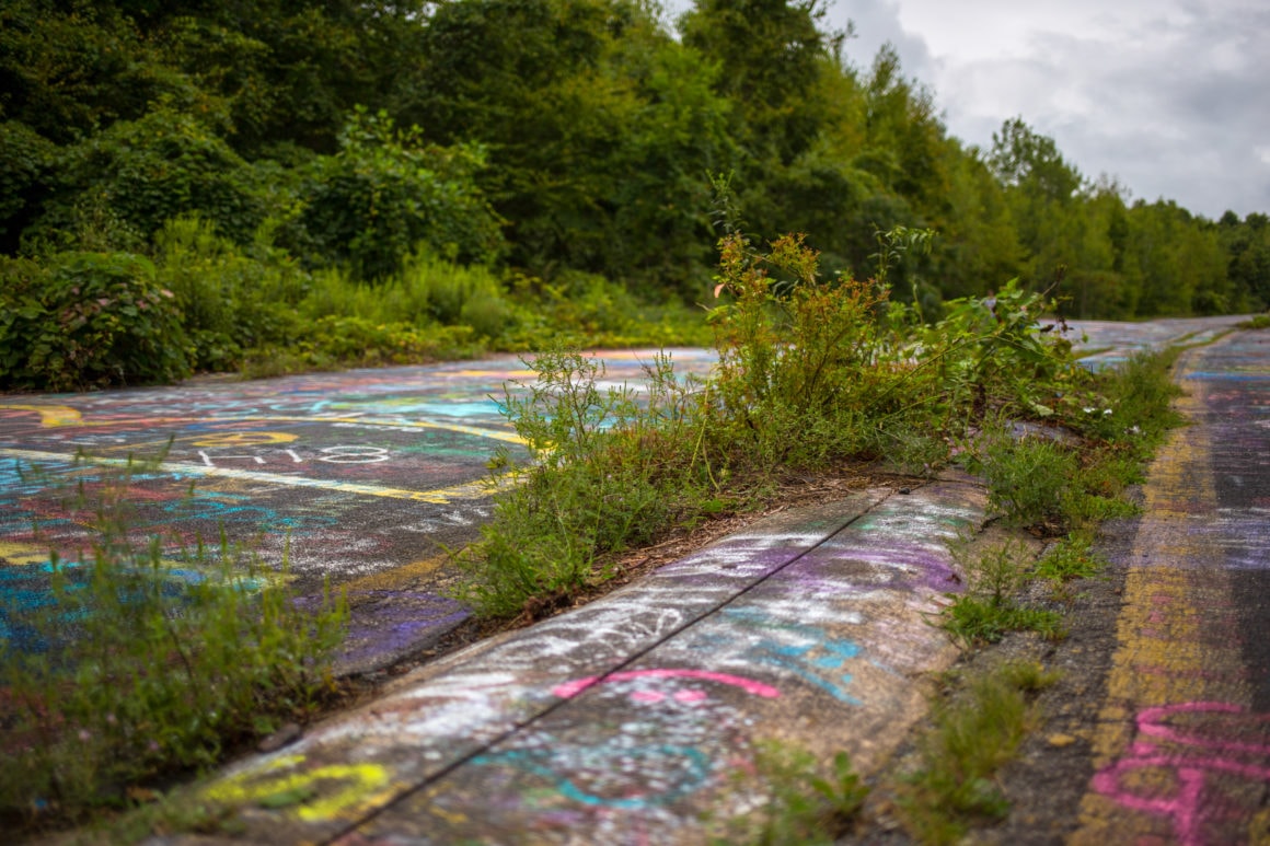 Centralia, Pennsylvania, home of the Graffiti Highway, sits on a mine ...
