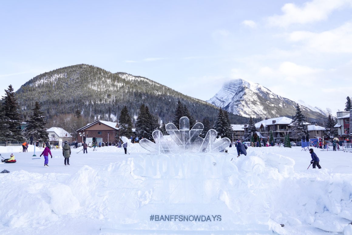 Teams of world-class carvers create frosty masterpieces during Banff's ...