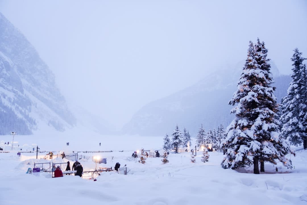 Teams of world-class carvers create frosty masterpieces during Banff's ...