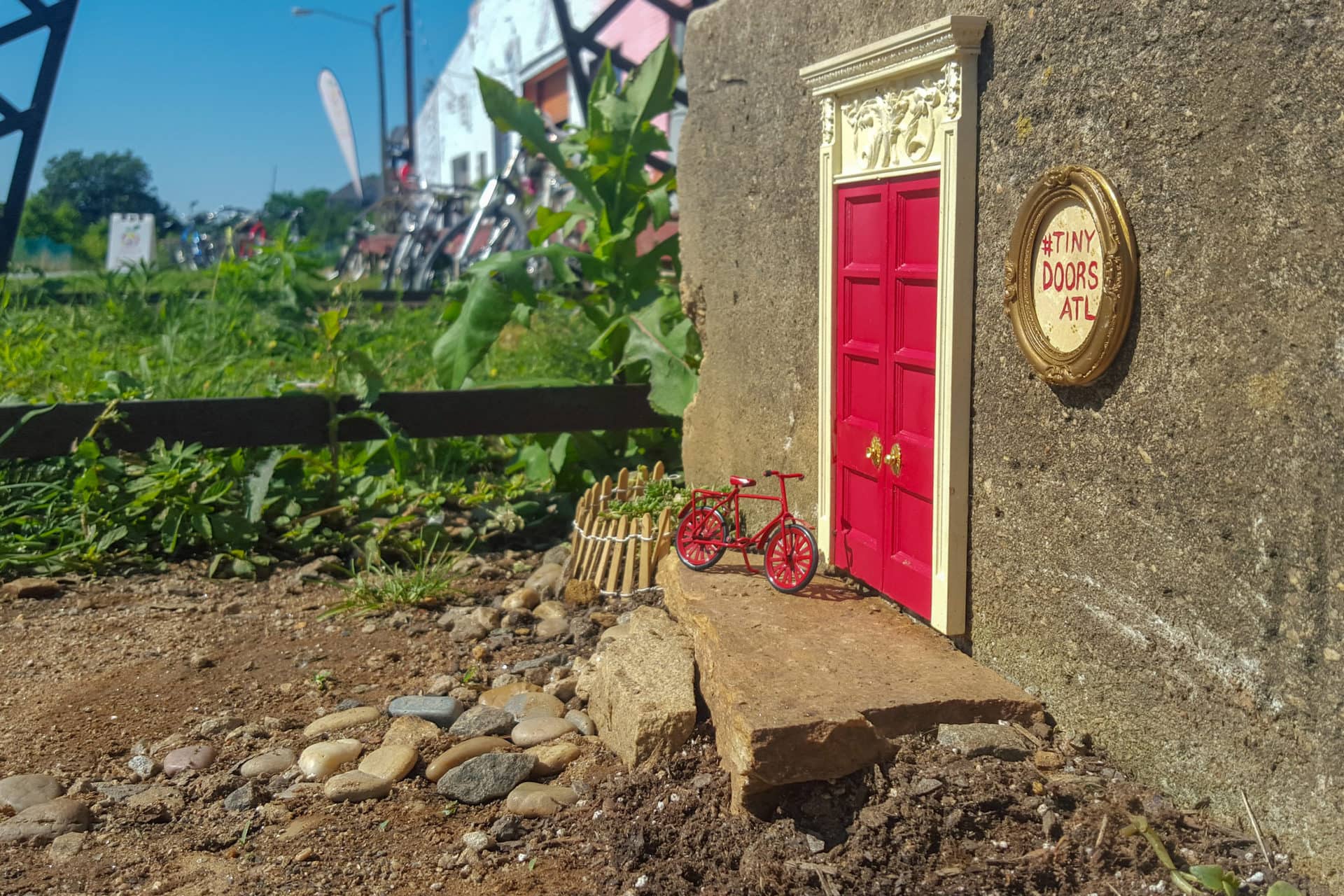 What's behind all those tiny doors in Atlanta? Their creator wants you ...