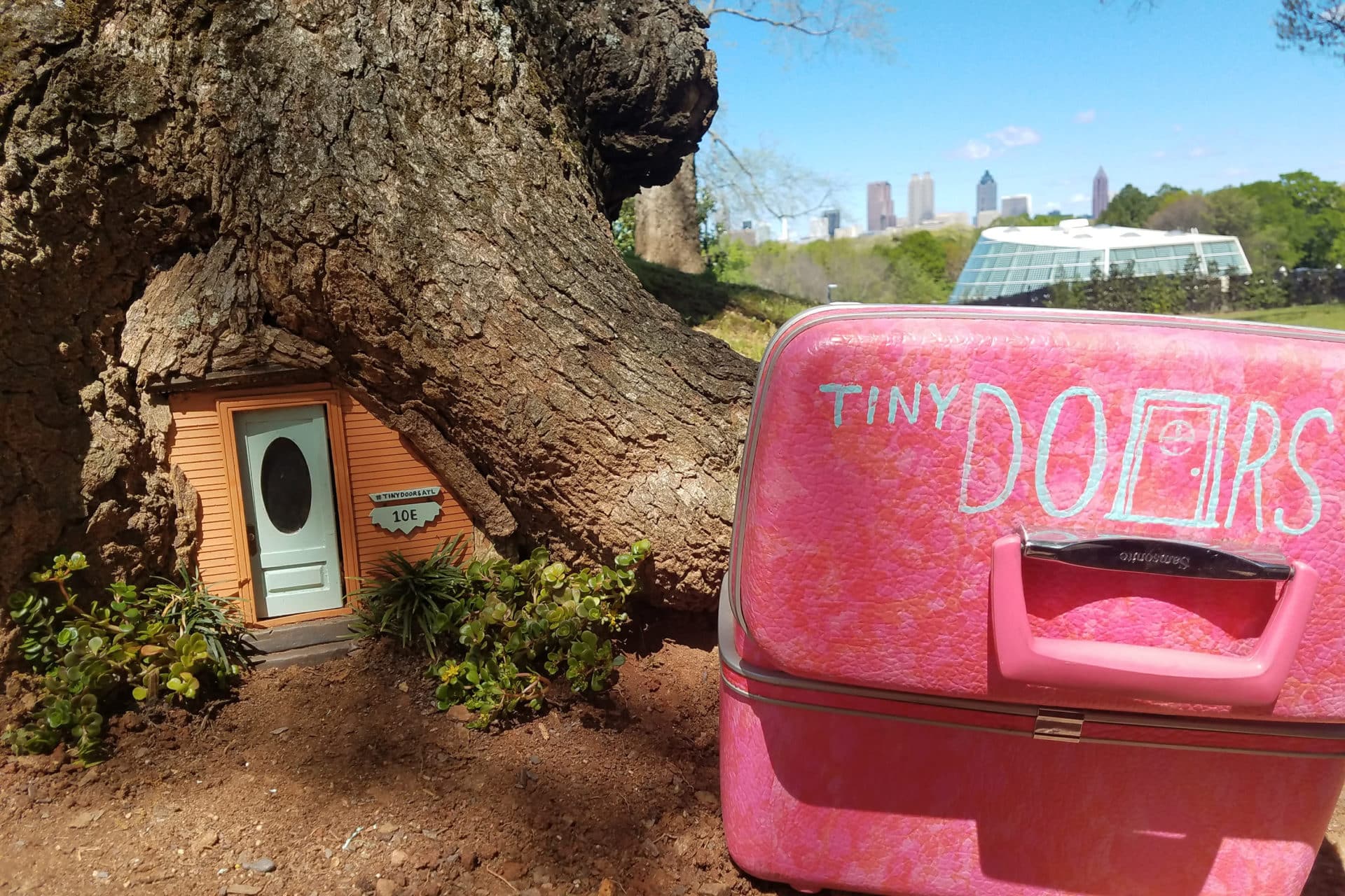 What's behind all those tiny doors in Atlanta? Their creator wants you ...