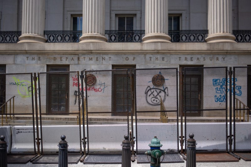 Empty D.C. streets turn into a living activist art gallery amid ...