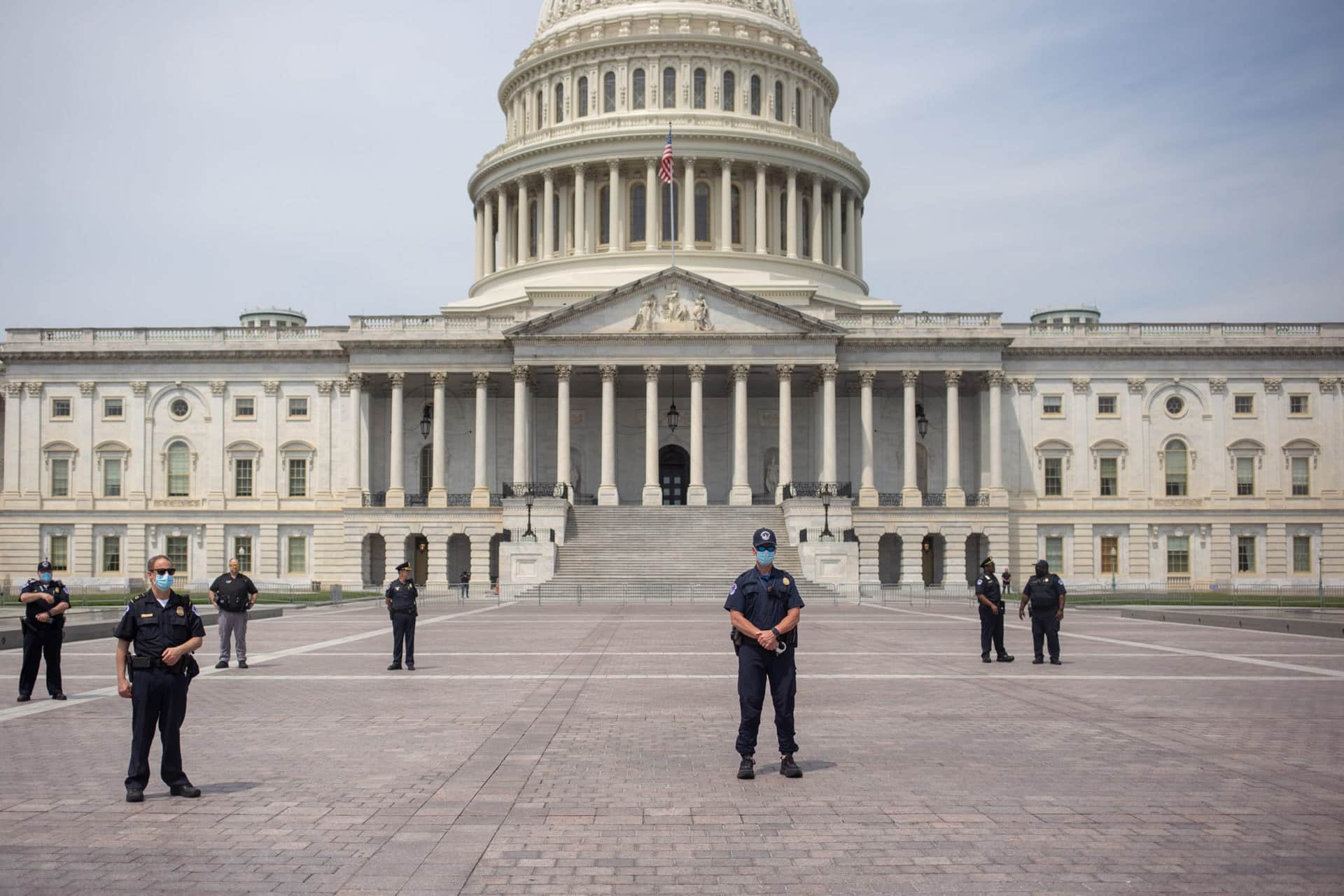 Empty D.C. streets turn into a living activist art gallery amid ...