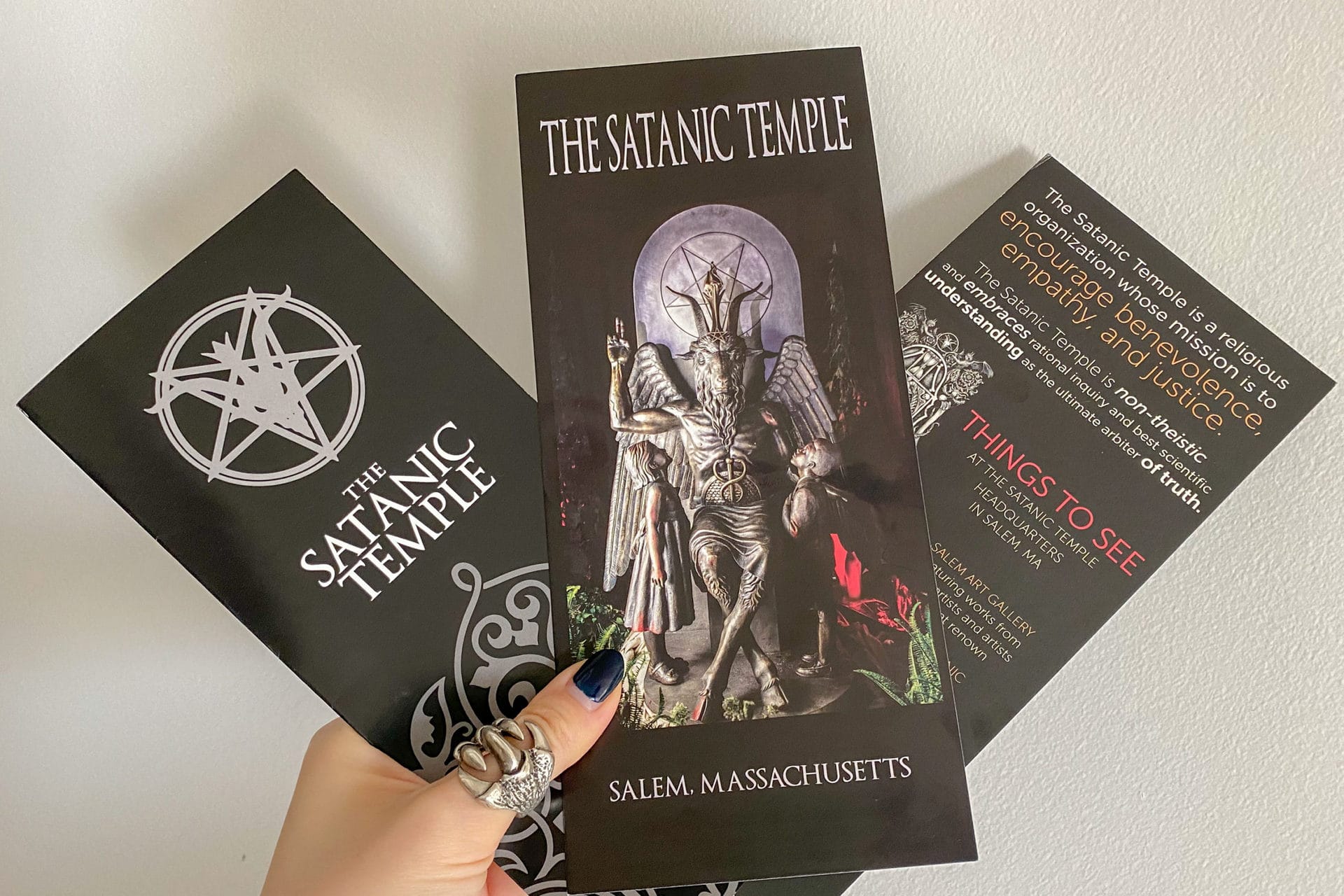 Salem's Satanic Temple hosts macabre art and movie nights in a former ...