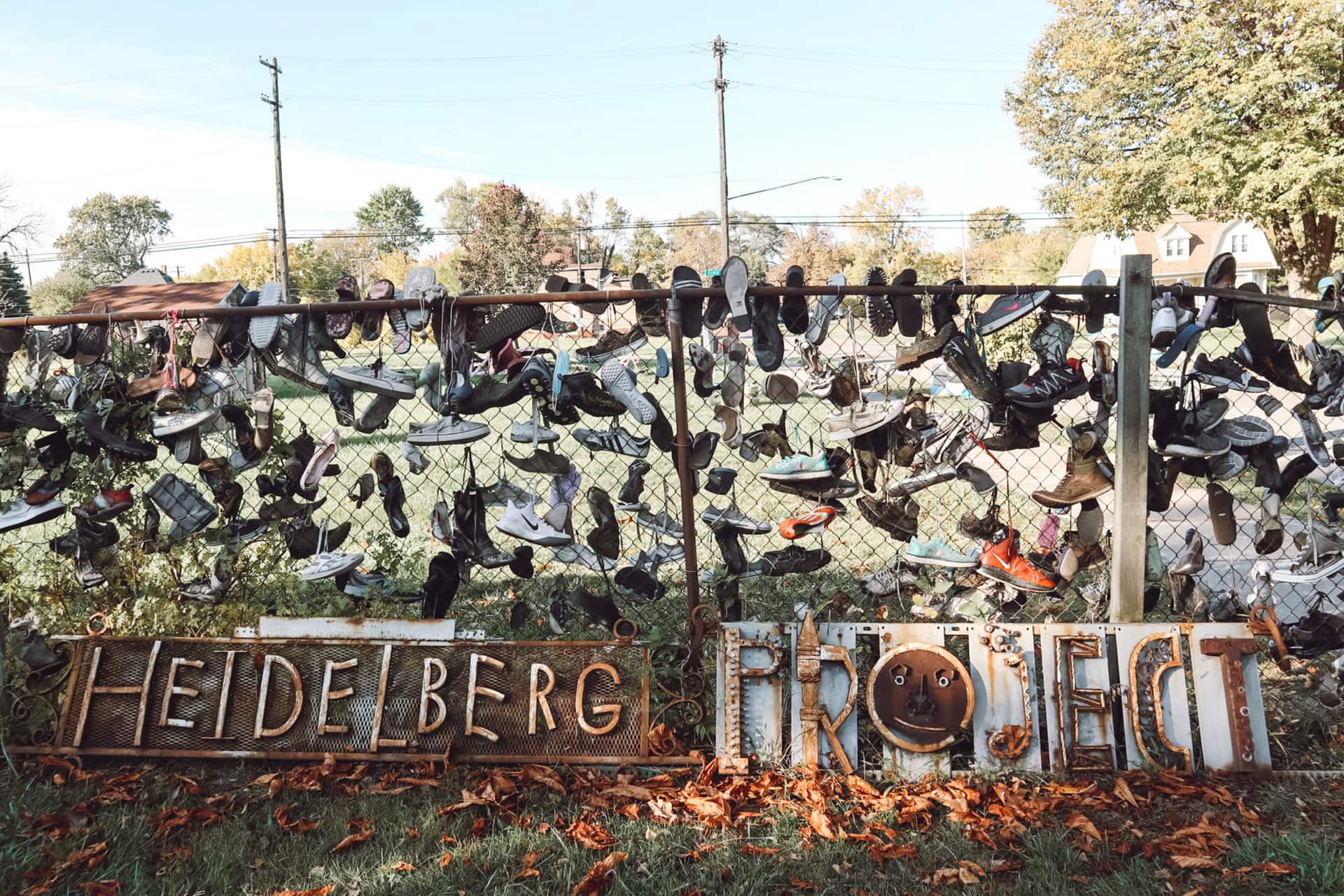 How a Detroit artist turned a crumbling city block into a sprawling ...