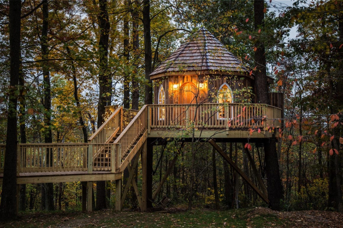 Serenity and s’mores at the Mohican Treehouse Resort in Ohio’s Amish ...