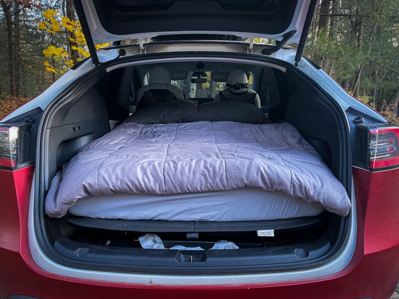 Electric Vehicle Car Camping Tips from a Tesla Owner