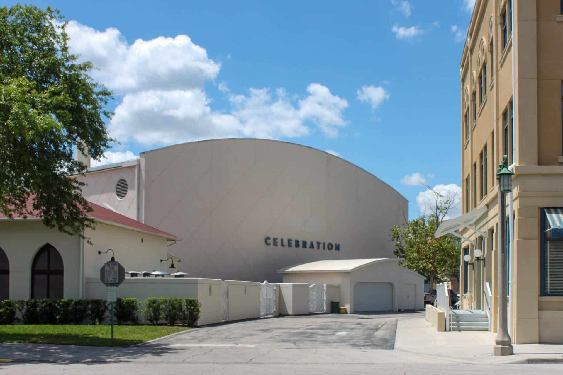 Biking around Celebration, Florida, Walt Disney's idealized planned ...