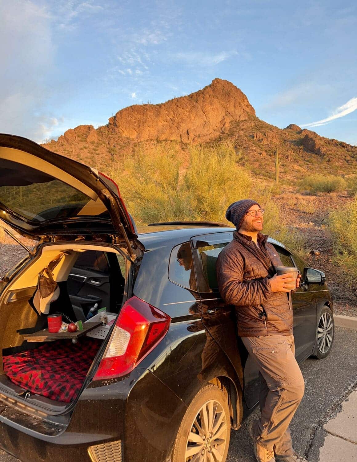 When size doesn’t matter: How I car camp in my Honda Fit - Roadtrippers